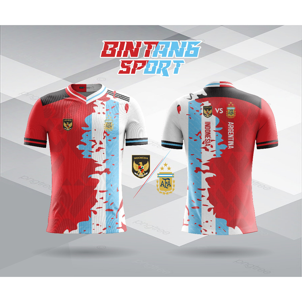 Jual Kaos Jersey Timnas Indonesia Vs Argentina (limited edition) Full ...
