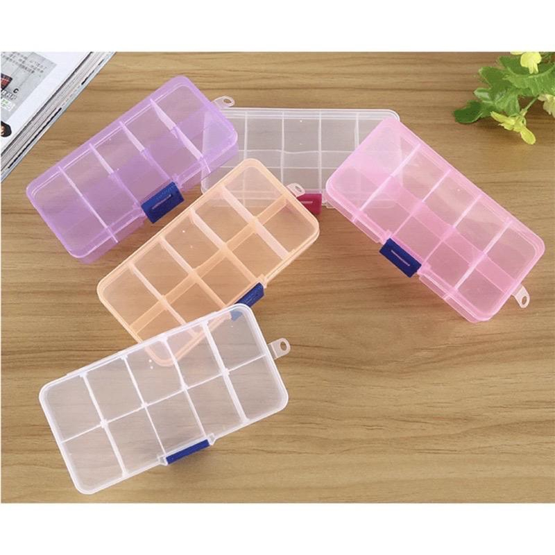 Jual Tempat Kotak Manik Kotak Penyimpanan Serbaguna Box Sekat Plastik ...