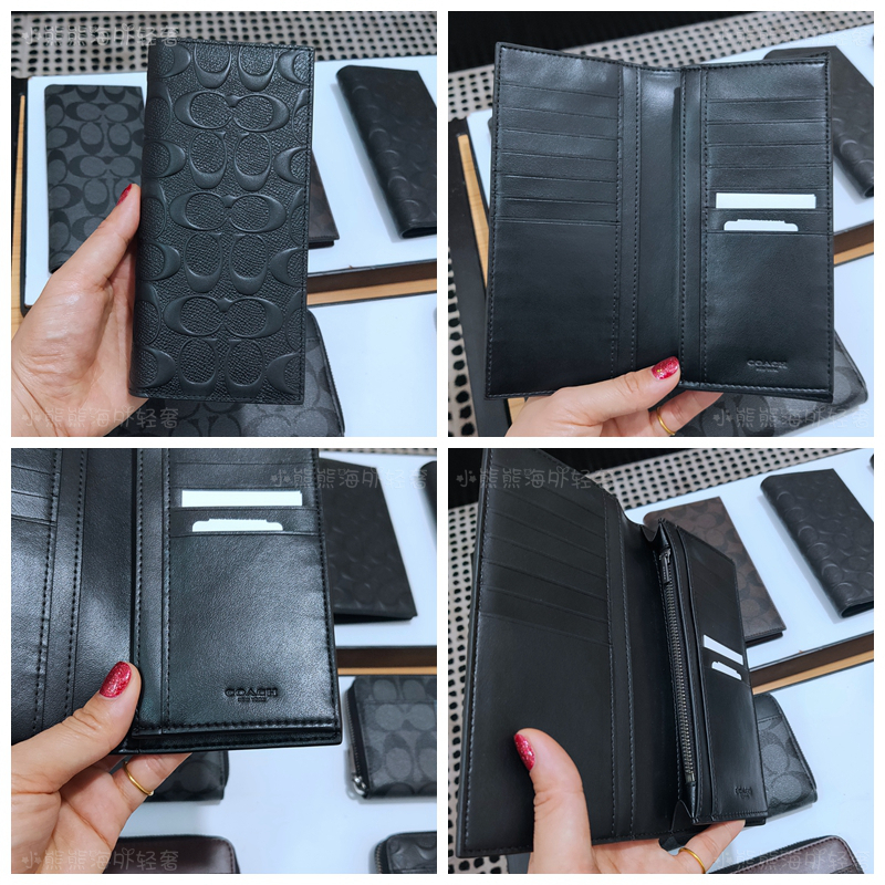 Jual Coach Dompet Pria Men Wallet Dompet Lipat Pria Fullset ORIGINAL ...