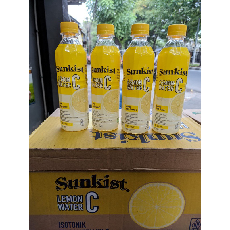Jual sunkist lemon water 330ml x 24 | Shopee Indonesia