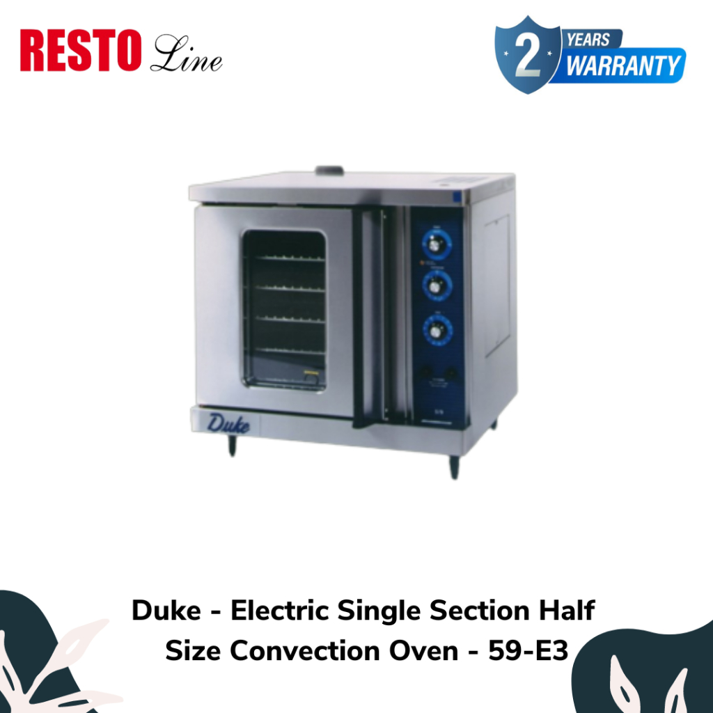 Jual Duke - Electric Single Section Half Size Convection Oven - 59-E3 ...