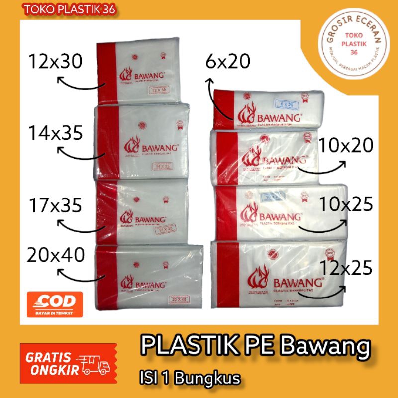 Jual TokoPlastik36 - Plastik PE Bawang Plastik ES Plastik - Kulkas - Plastik Buram - Plastik 1kg ...