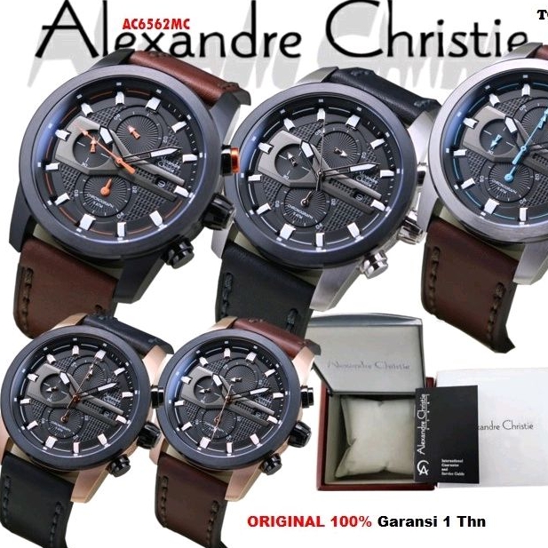 Jual Alexander Christie ORIGINAL jam tangan pria AC 6562 garansi resmi ...