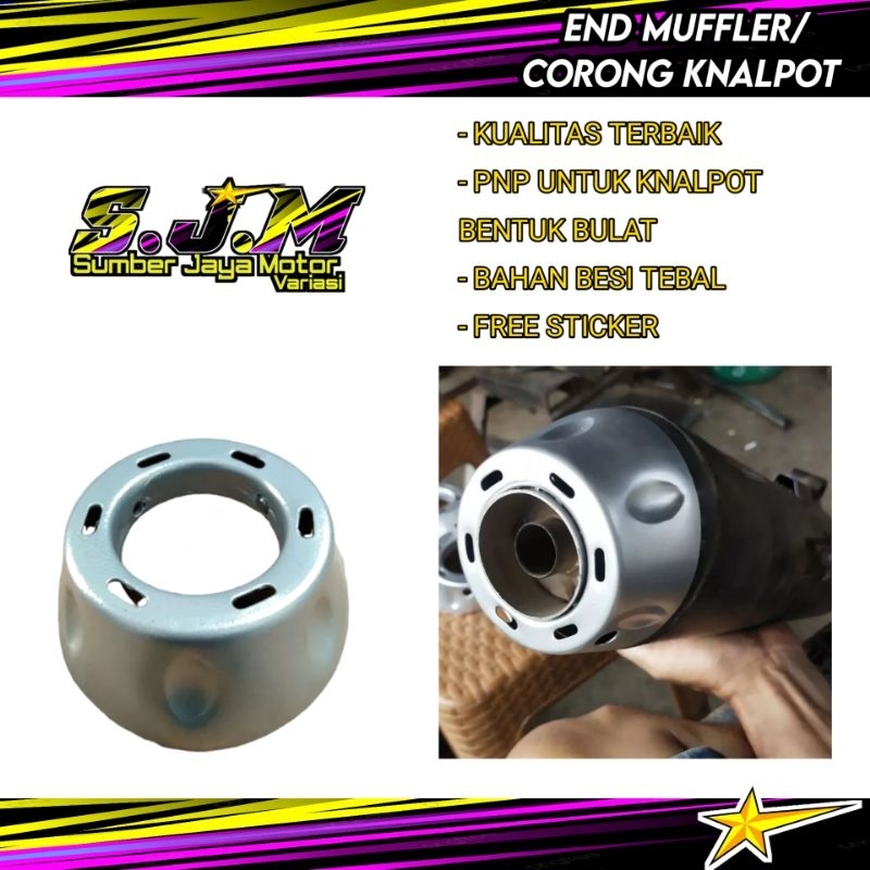 Jual End Mufler End Mudfler Corong Knalpot End Muffler Vario Beat ...