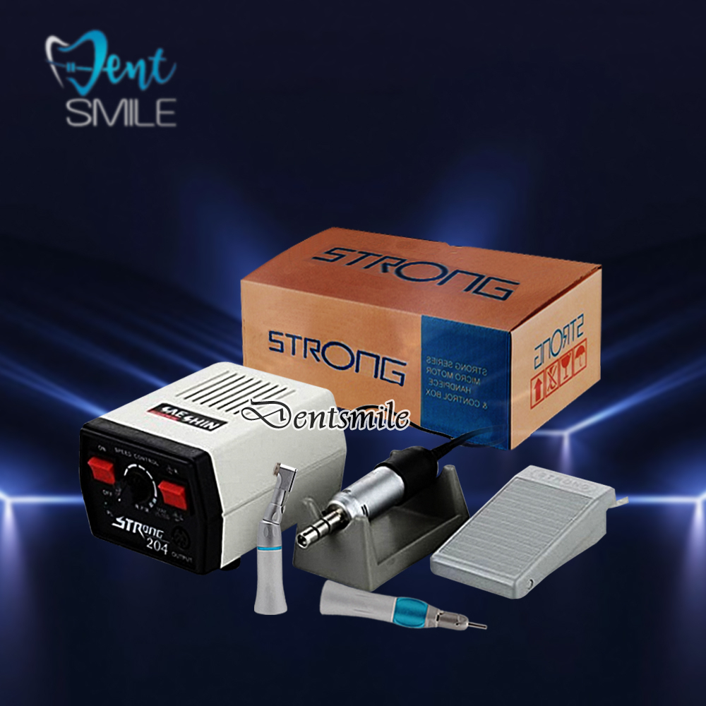 Jual micromotor strong 204 mikromotor mahasiswa lengkap handpiece ...