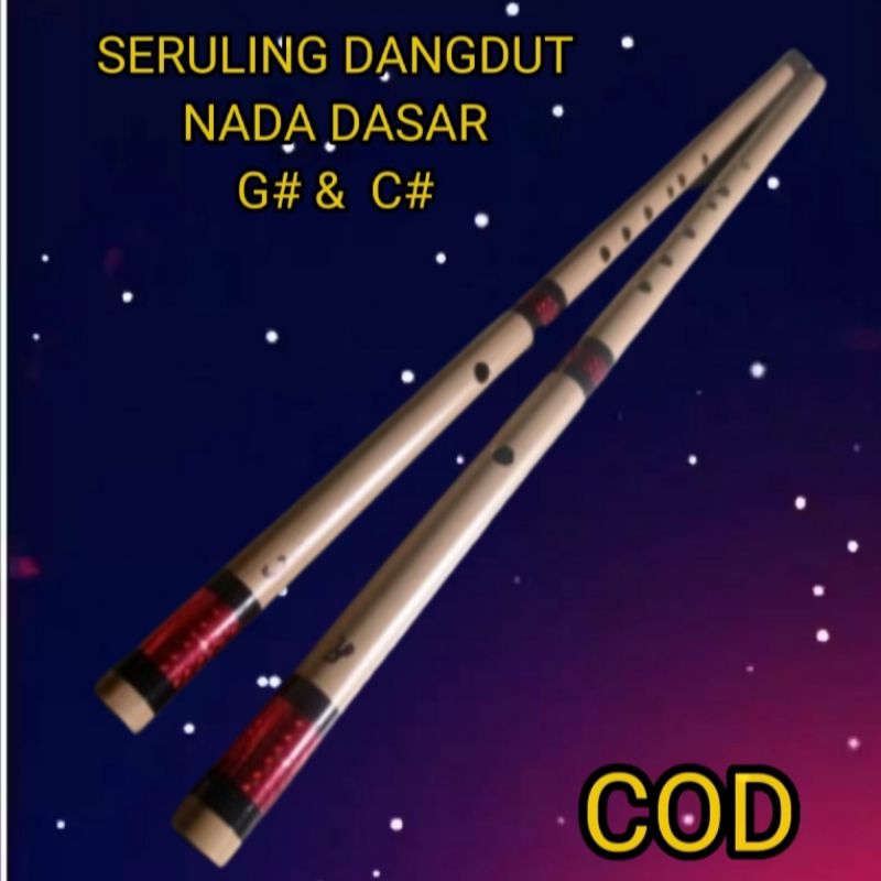 Jual SERULING DANGDUT NADA DASAR 2 POC G# & C# | Shopee Indonesia