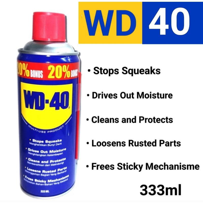 Jual WD40/WD 40/WD-40 Original Made in USA 333ml | Shopee Indonesia