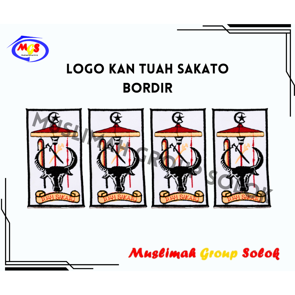 Jual Logo KAN Tuah Sakato Bordir Timbul | Shopee Indonesia