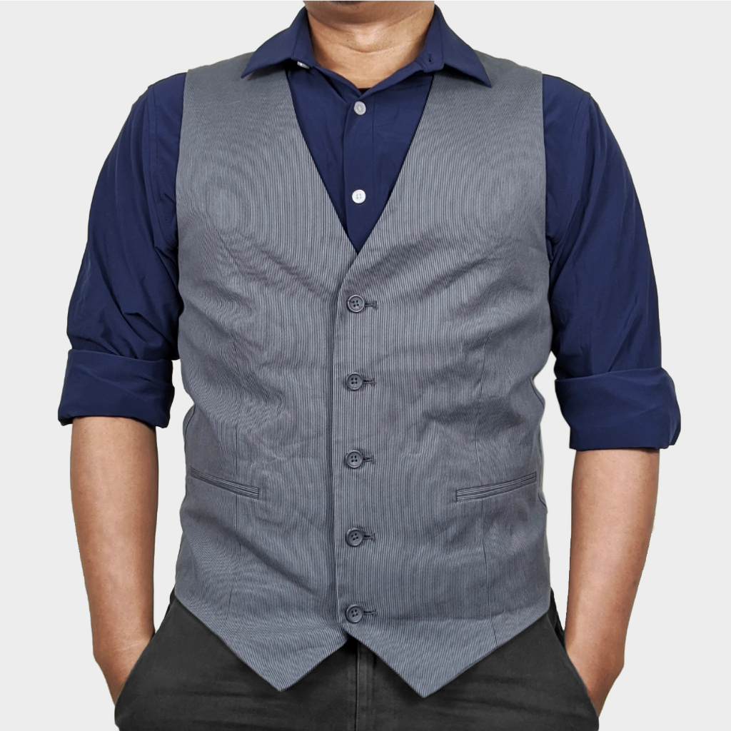 Jual NET.Fashion Rompi Kantoran Pria | Vest Men | Shopee Indonesia