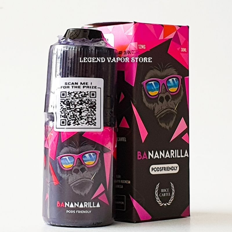 Jual SALT NIC - LIQUID BANANARILLA Banana Strawberry Smoothies 30ML ...