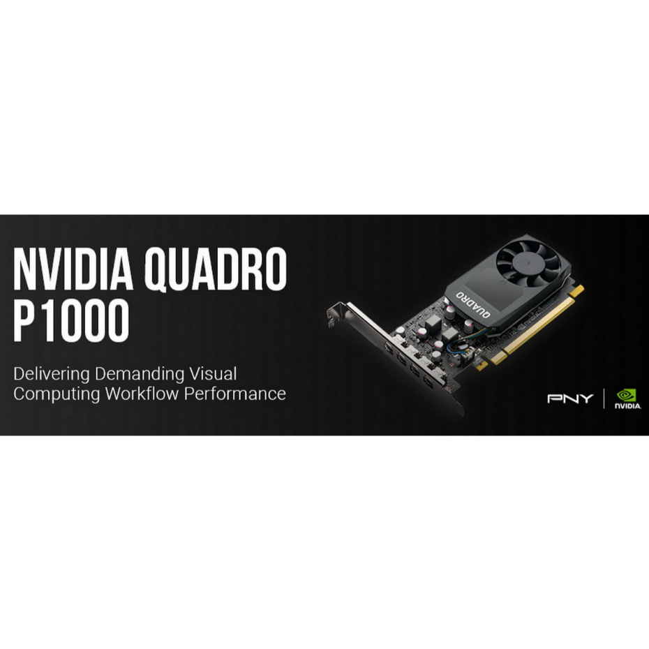 Jual VGA Render NVIDIA Quadro P1000 4Gb GDDR5 640Core Support 4xQHD ...