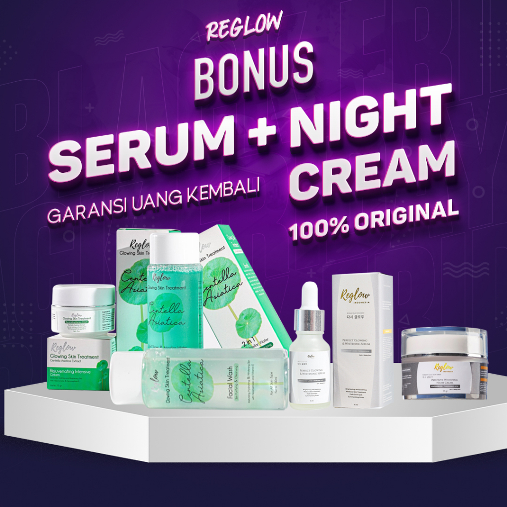 Jual Reglow Glowing Skin Treatment Skincare Original Paket Lengkap By ...