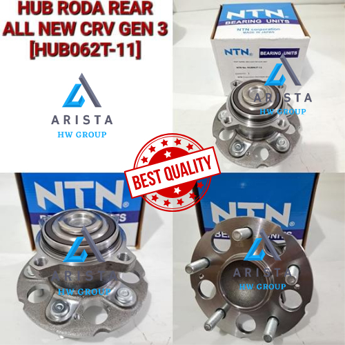 Jual HUB RODA BELAKANG HONDA ALL NEW CRV GEN 3 HUB062T-11 NTN | Shopee ...