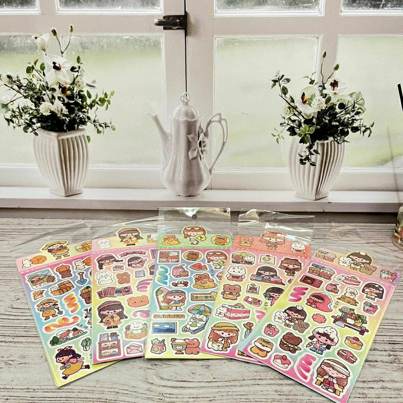 Jual Sticker MOMO ALB glossy isi 1 lembar sticker bergambar anak ...