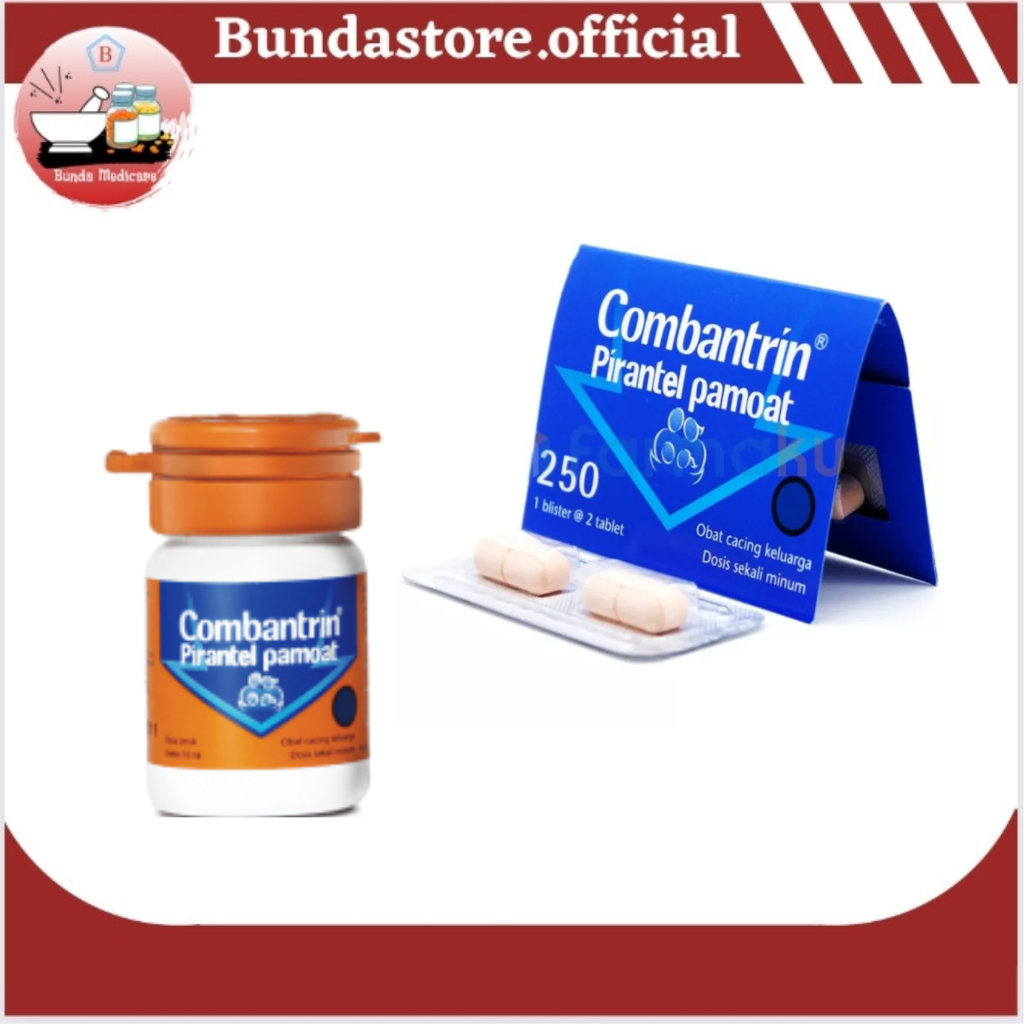 Jual COMBANTRIN SYRUP CAIR 10 ML OBAT CACING ANAK RASA JERUK & DEWASA ...