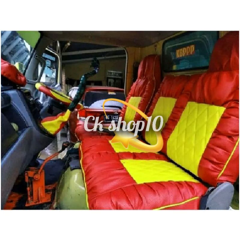 Jual sarung jok sofa mobil canter, ragasa, elf macan, elf traga, dina ...