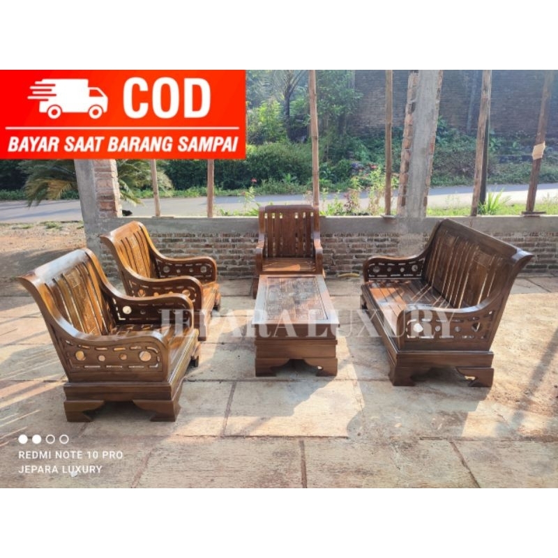 Jual Kursi Jati Minimalis Terlengkap & Harga Terbaru Juni 2026 | Shopee ...