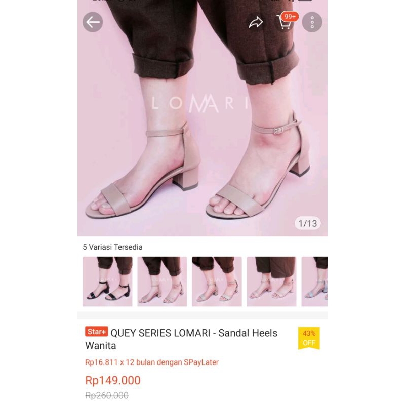 Jual Sepatu Sandal - LOMARI | Shopee Indonesia