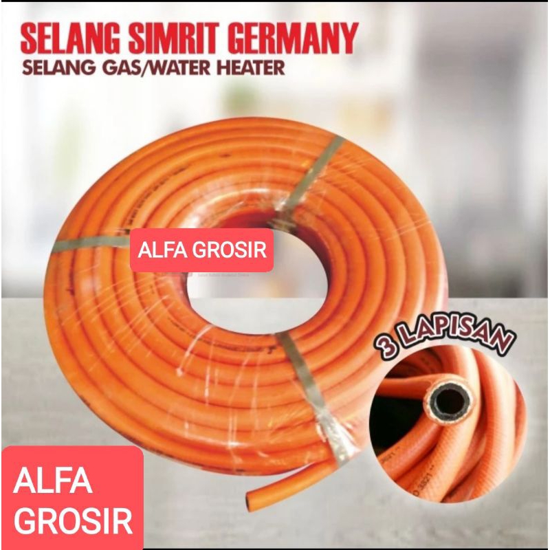 Jual ORANGE SELANG GAS SIMRIT 3LAPIS / SELANG GAS 3 LAPIS | Shopee ...
