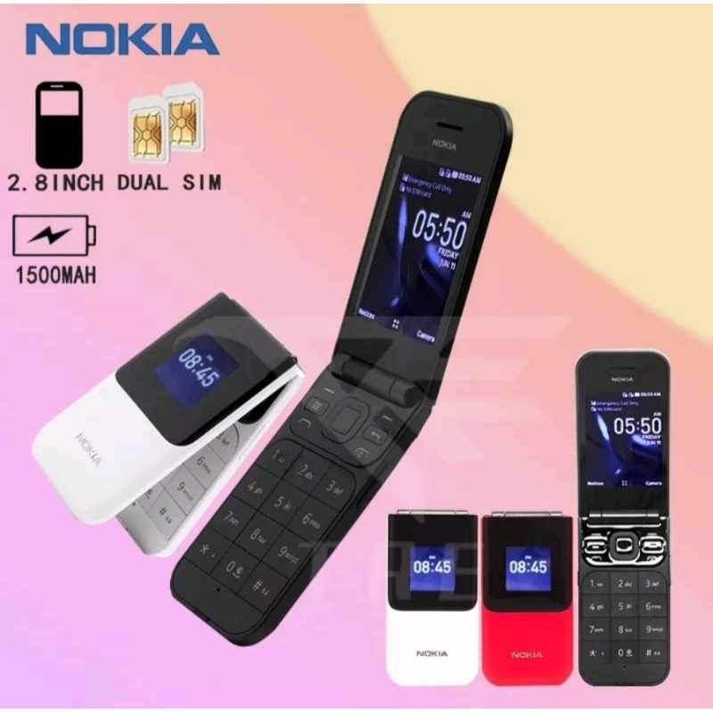 Jual NOKIA lipat Flip 2720 | Shopee Indonesia