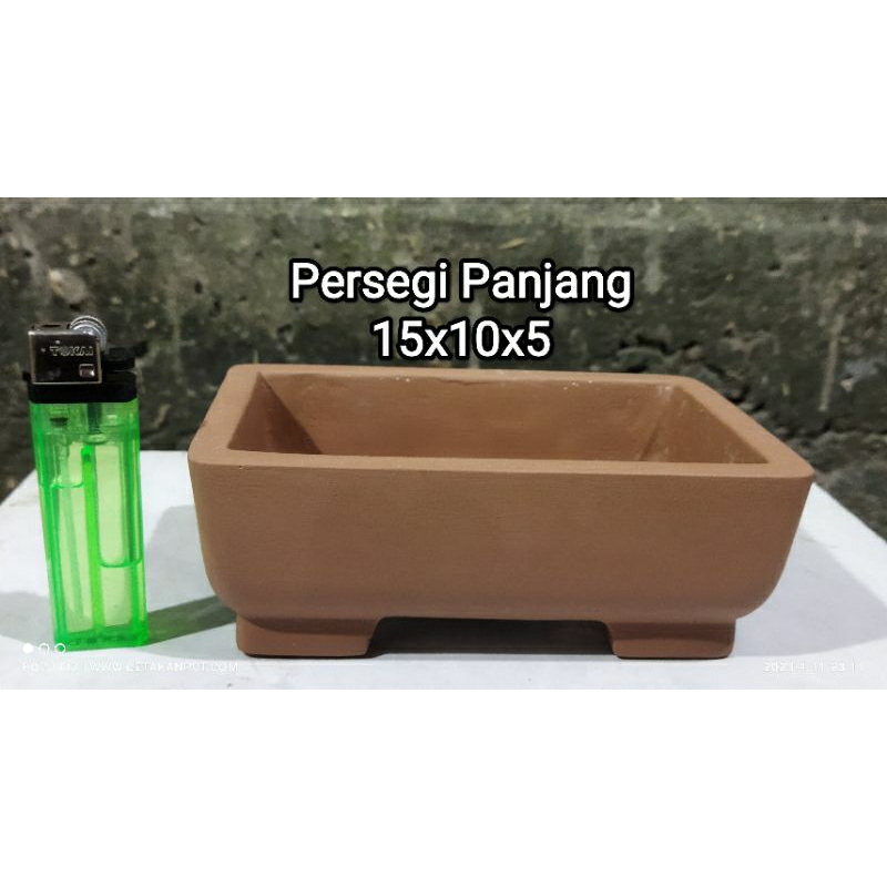 Jual Cetakan Pot Bonsai Persegi Panjang minimalis | Shopee Indonesia