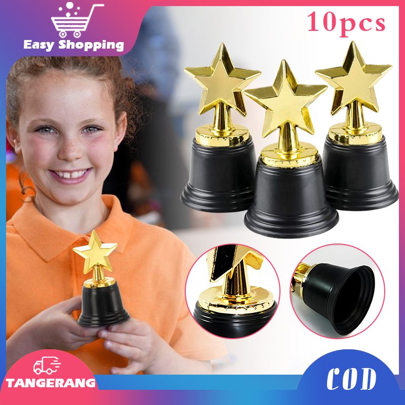 Jual 10pcs Trophy Piala Trophy 12cm Piala Penghargaan Piala Motivasi ...