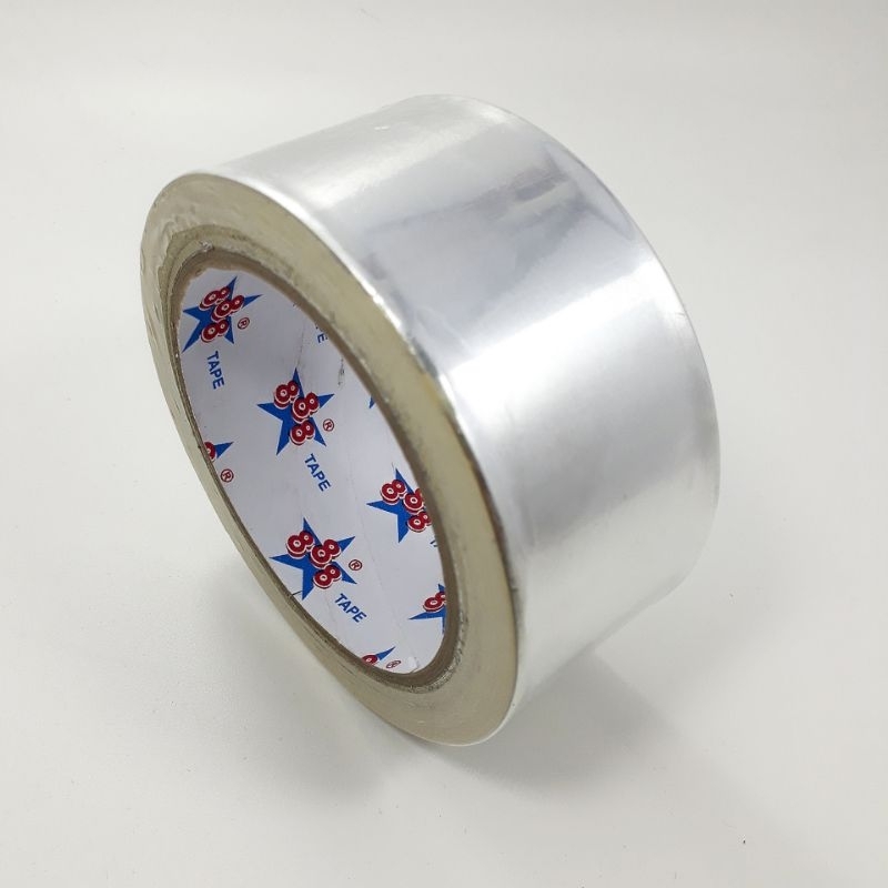 Jual Lakban Isolasi Aluminium Tape Foil 48mm X 21m 888 | Shopee Indonesia