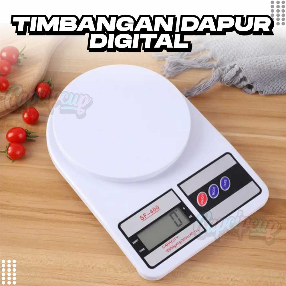 Jual Timbangan Dapur Digital TImbangan Kue Digital Sf 400TImbangan ...