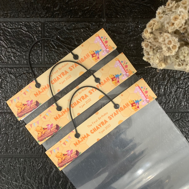 Jual Plastik Snack Ulang Tahun Custom / Snack Ultah Custom | Shopee ...