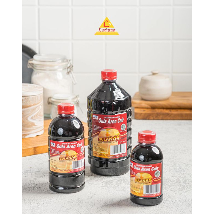 Jual GULA AREN CAIR GULANAS 1 LITER KEMASAN BOTOL PRODUK ASLI INDONESIA ...