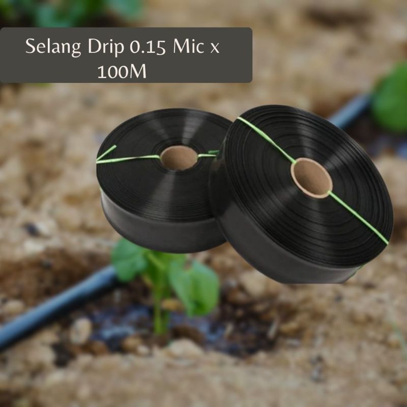 Jual Selang Drip Irigasi 0.15 Mikron 100 Meter | Shopee Indonesia