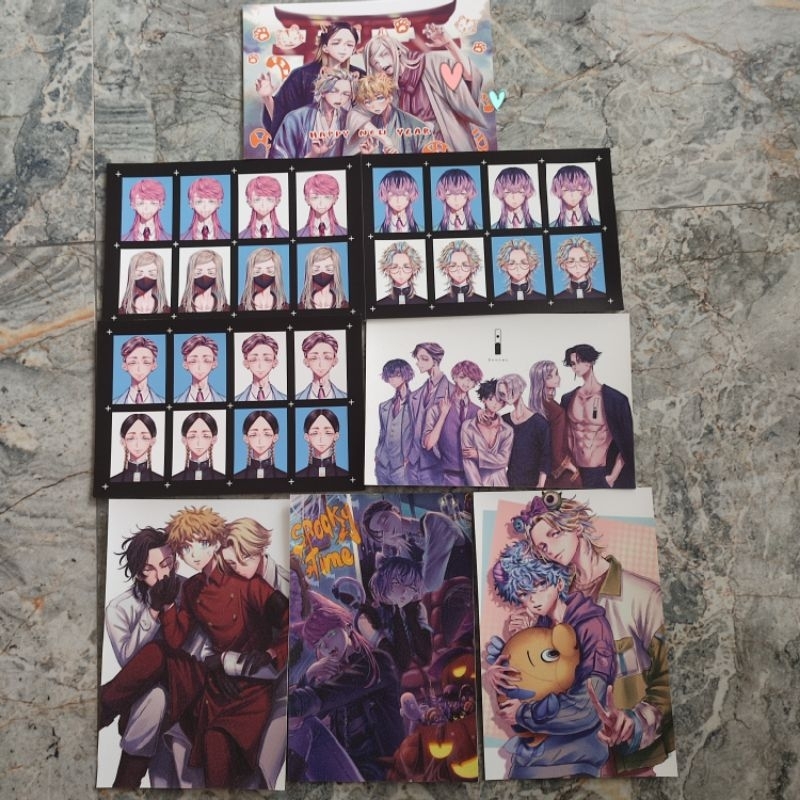 Jual [READY STOCK] POSTCARD ANIME TOKYO REVENGERS RAN RIN SANZU MIKEY ...