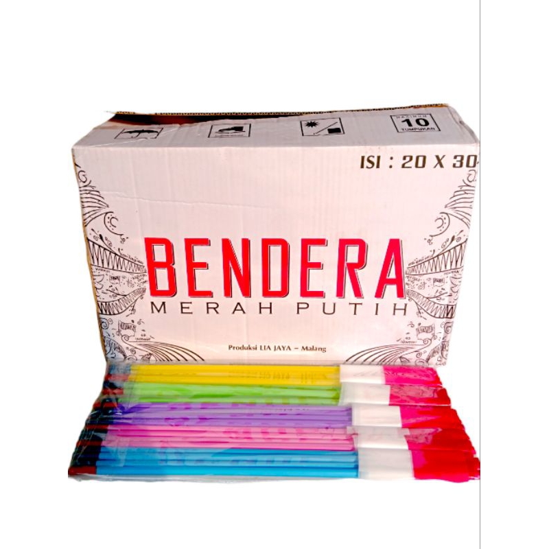 Jual PELUIT BENDERA MERAH PUTIH ISI 20PCS / PLUIT BENDERA PLUS PERMEN ...