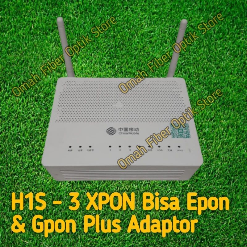 Jual H1S 3 ONT XPON MODEM ONU PLUS ADAPTOR | Shopee Indonesia