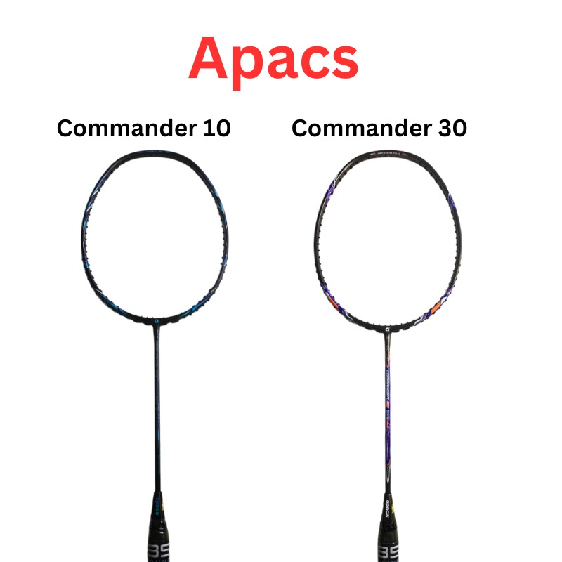 Jual ORIGINAL APACS COMMANDER 10 20 dan 30 RAKET BADMINTON | Shopee ...