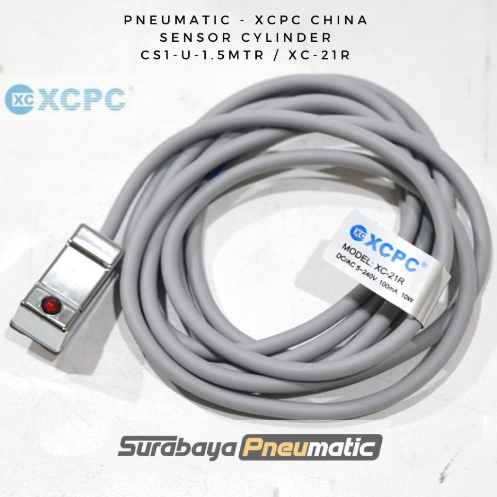 Jual Sensor Cylinder - CS1-U-1.5MTR / XC-21R - Magnetic Reed Switch XCPC | Shopee Indonesia