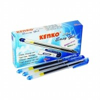 Jual Pen Kenko Easy Gel 0,5mm HITAM/BIRU/MERAH - 12 PCS (1 LUSIN) | Shopee Indonesia