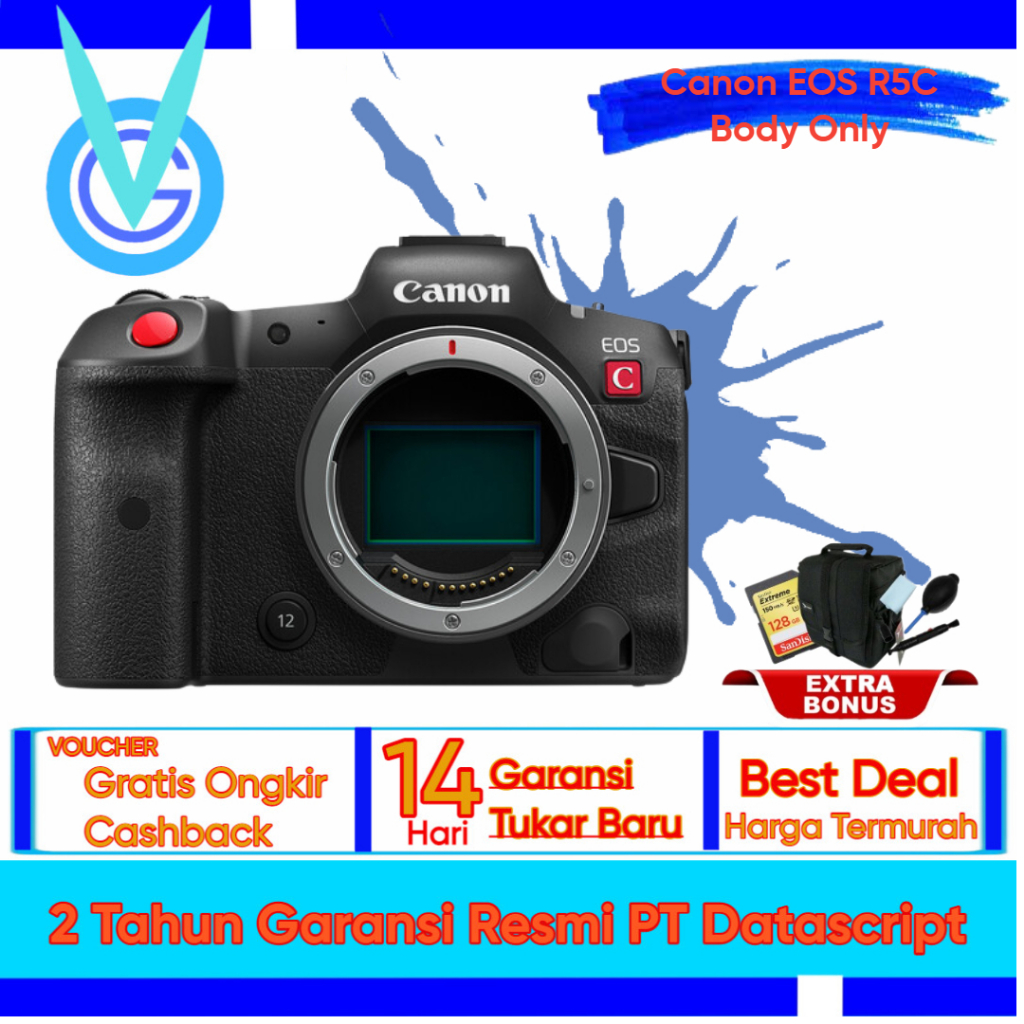 Jual Canon EOS R5C Body Only Mirrorless Cinema Camera - Canon R5 C ...