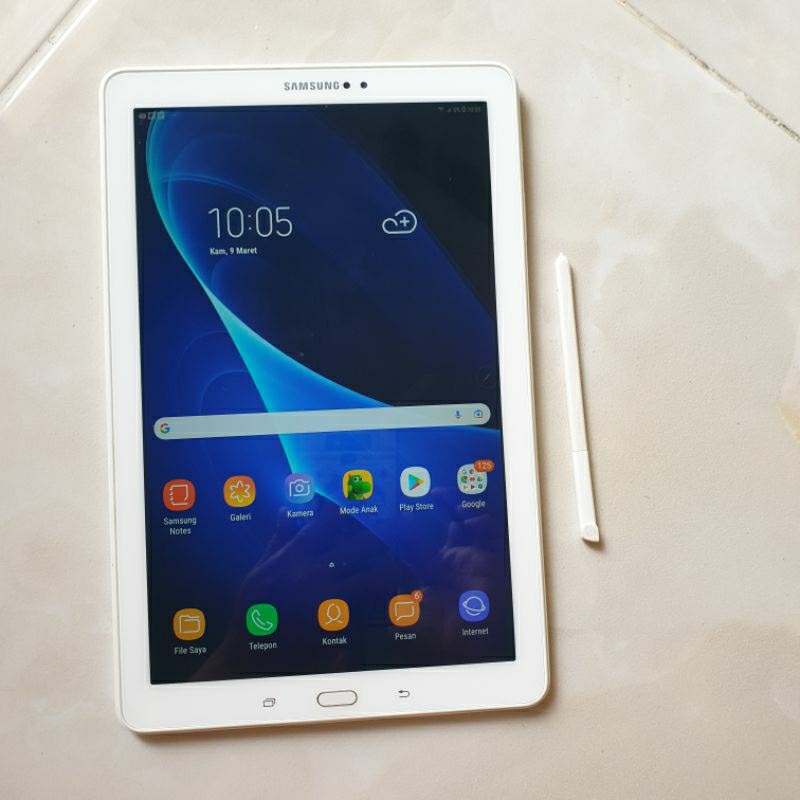 Samsung Tab A6 with s pen 10inch 3 16 Ram 3 rom 16 normal siap pakai