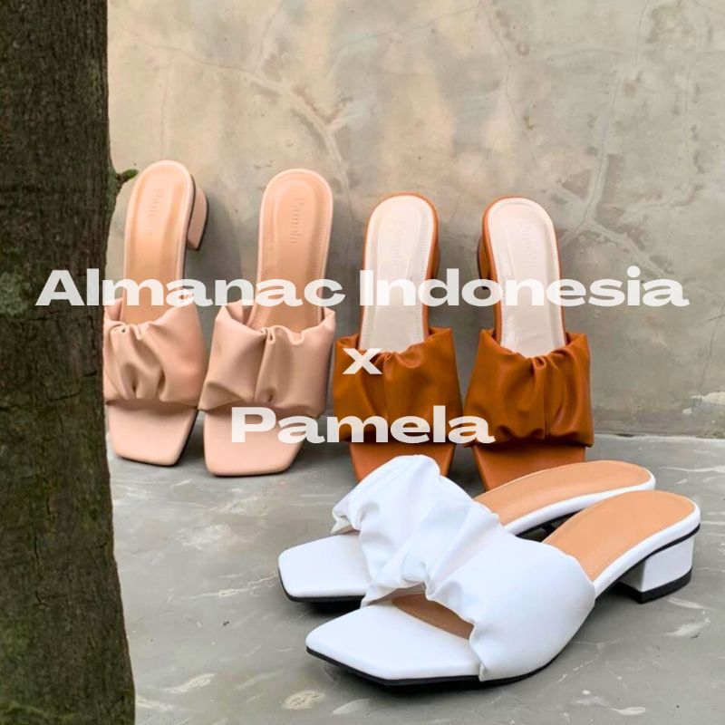 Jual Almanac Indonesia x Pamela - Karina Heels 3cm | Shopee Indonesia