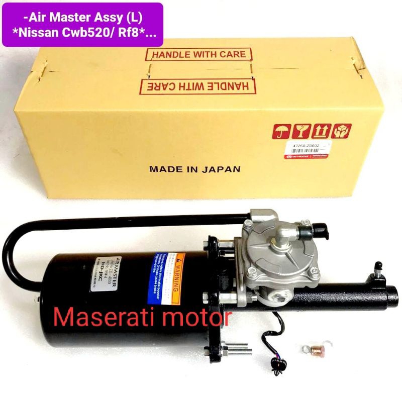 Jual AIR MASTER ASSY BOOSTER REM LONG NISSAN CWB520/RF8 ASLI ORIGINAL ...