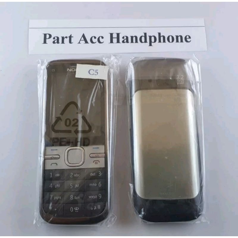 Jual casing nokia c5-00 fullset | Shopee Indonesia