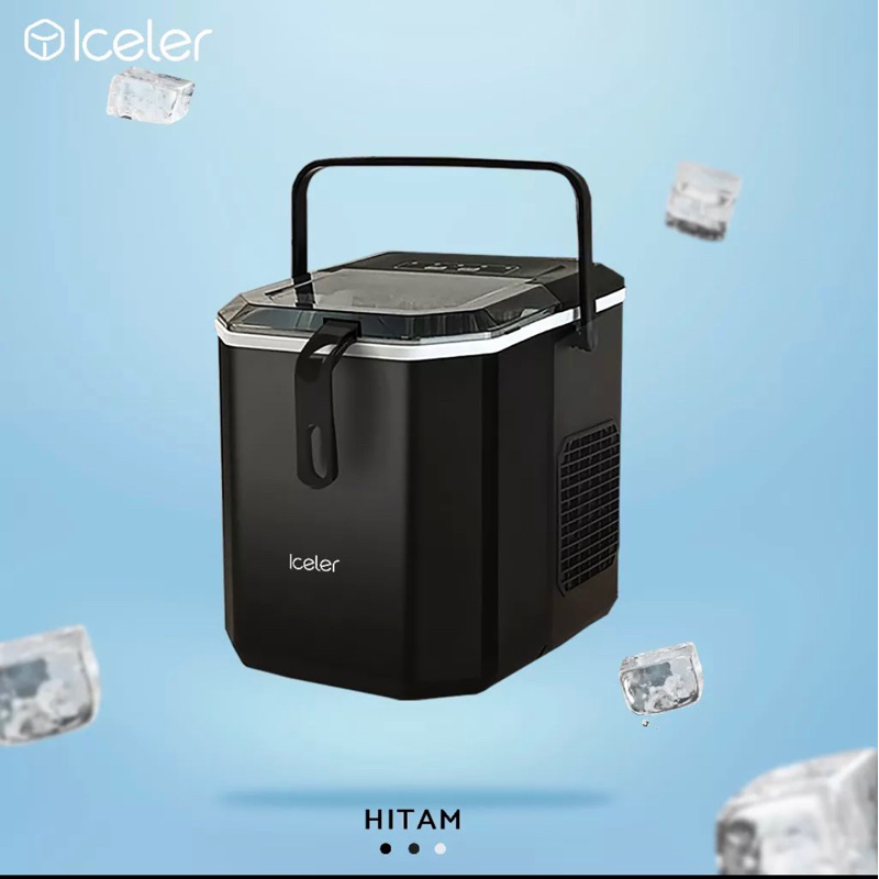 Jual Iceler Mesin Es Portable Ice Maker 12 Kg per Hari dengan 2 Handle ...