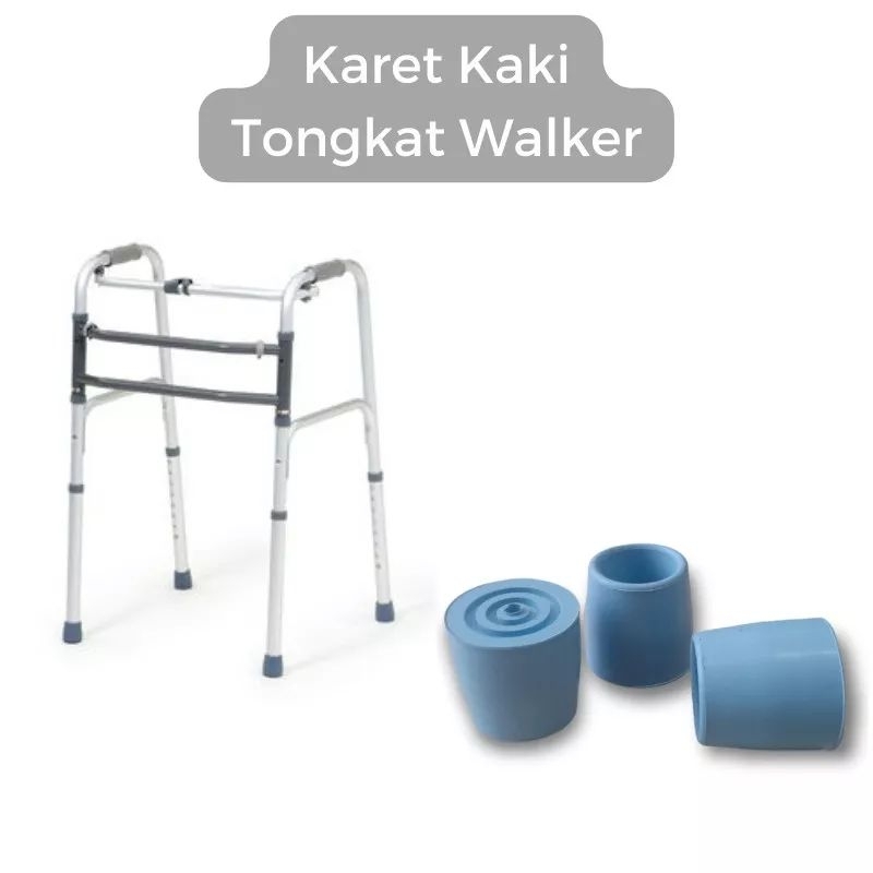 Jual KARET WALKER/ALAS BAWAH KARET JEMURAN WALKER/KARET TONGKAT WALKER ...