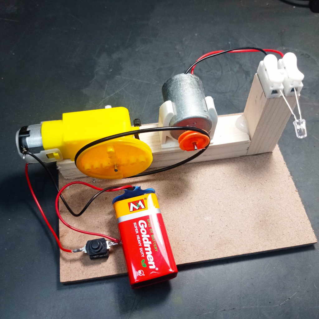 Jual GM03 GENERATOR MINI UNTUK EDUKASI / MINI GENERATOR / DINAMO ...