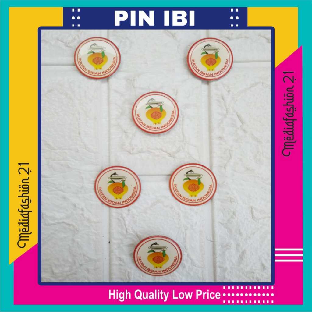 Jual PIN/BROSS STAINLES LOGO IBI (IKATAN BIDAN INDONESIA) | Shopee ...