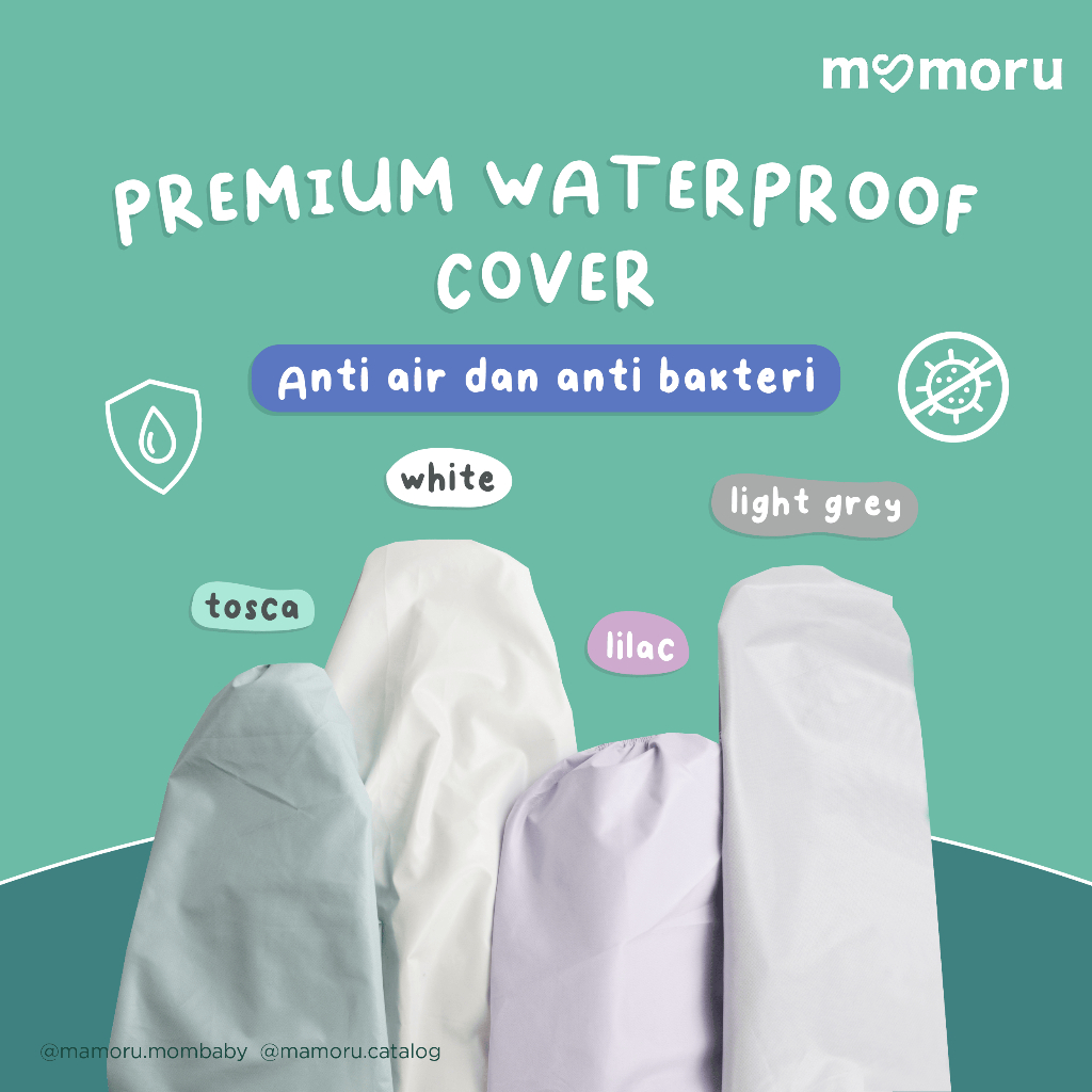 Jual Mamoru Premium Waterproof Cover - Sprei Anti Air Matras Basinet ...