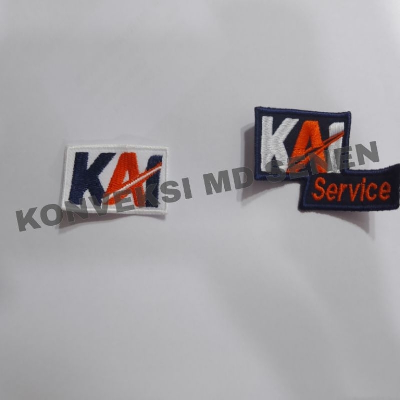 Jual Logo patch KAI/logo patch emblem KAI service/logo patch KAI ...