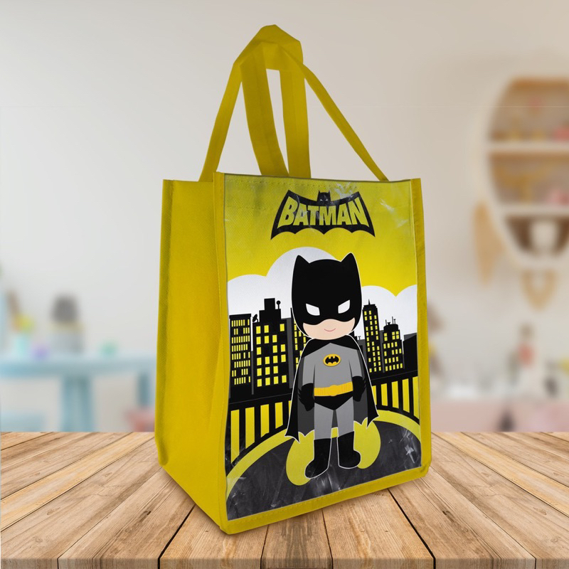 Jual GOODIE BAG POTRAIT SPIDER-MAN / TAS ULTAH UNICORN / TAS ULTAH TAYO ...