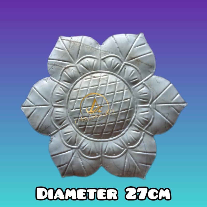 Jual ornamen motif bunga matahari klasik unik cantik diameter 27cm satu ...
